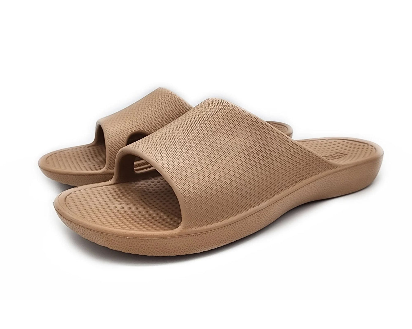 AXIGN Archline Orthotic Slides - Putty – Hobart Podiatrists & Footwear